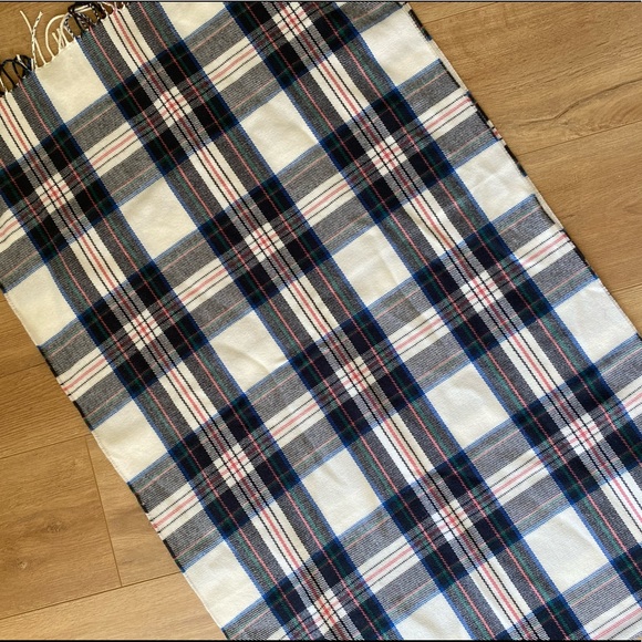 J. Crew | Accessories | Jcrew Plaid Scarf | Poshmark